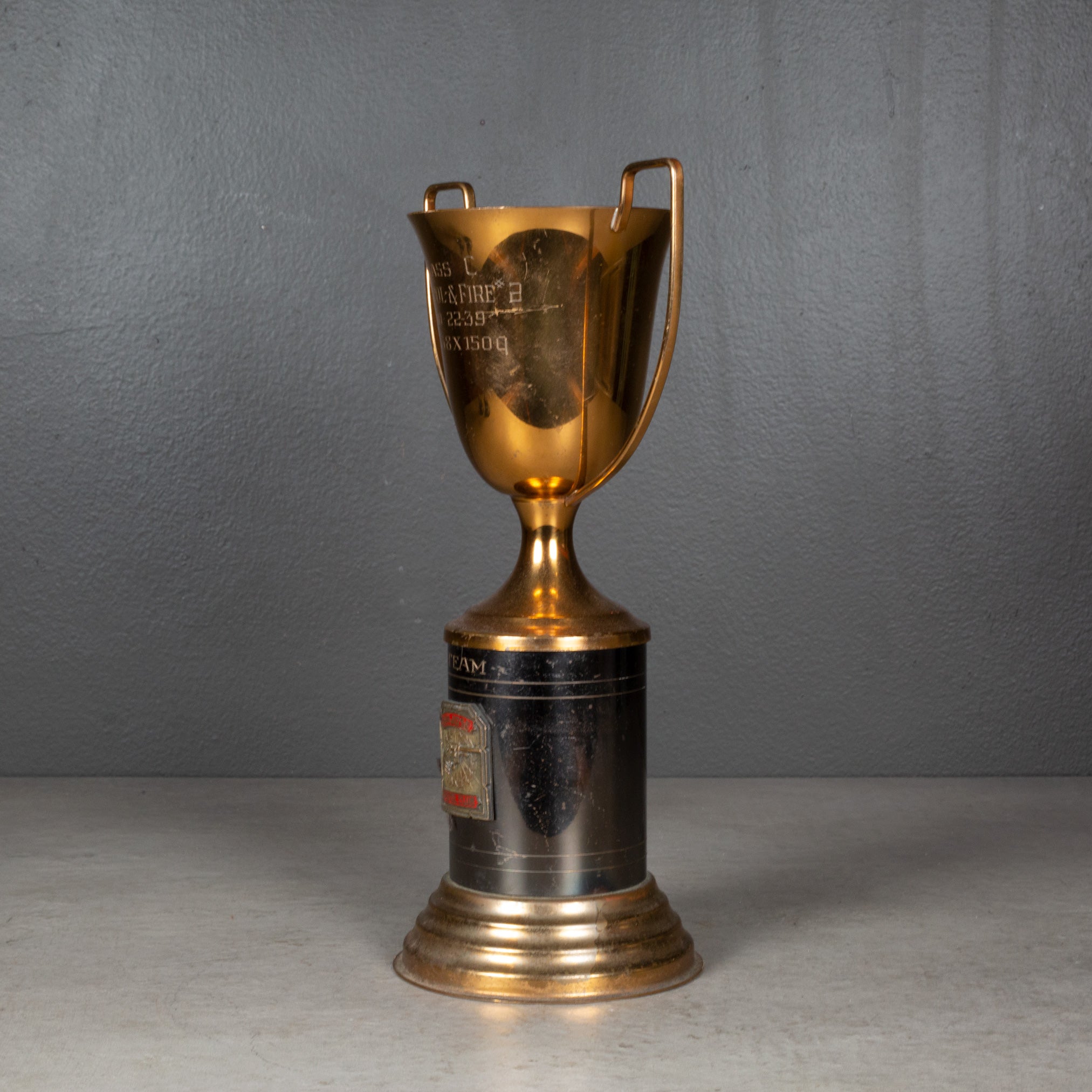 Silver Plated/Enameled/Brass Trophy c.1914 | S16 Home