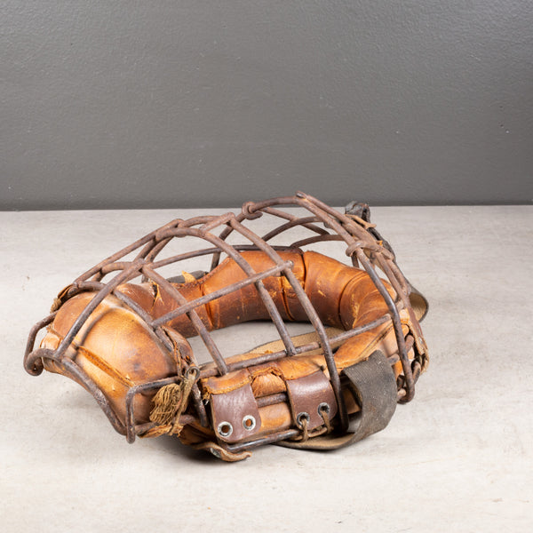 Steel Wire and Leather Catcher's Masks by Wilson c.1940 – S16 Home