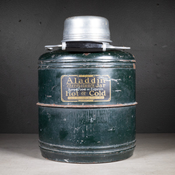 Antique Aladdin Thermoware Hot or Cold Thermos Jar c.1920| S16 Home