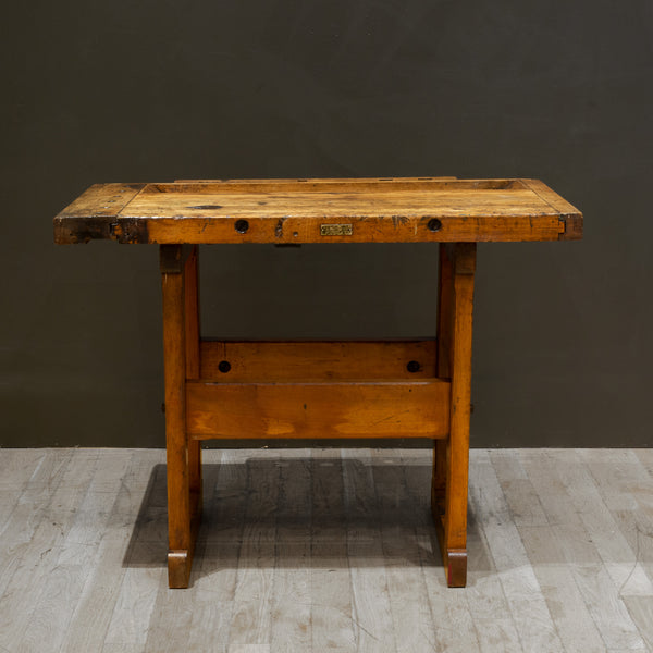Antique American Carpenter's Workbench c.1910-1930 | S16 Home