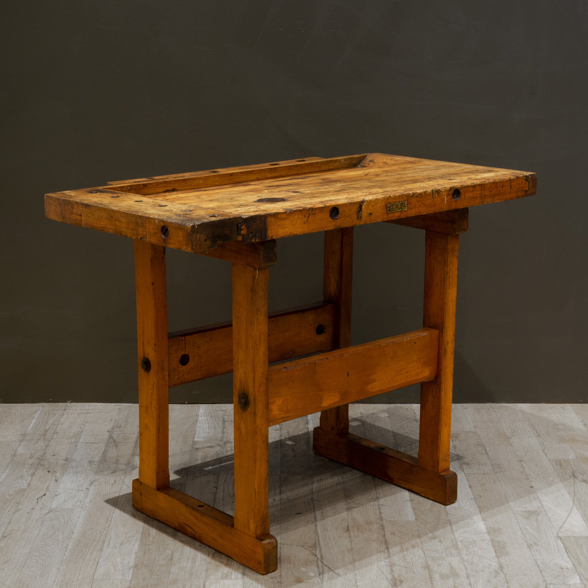 Antique American Carpenter's Workbench c.1910-1930 | S16 Home