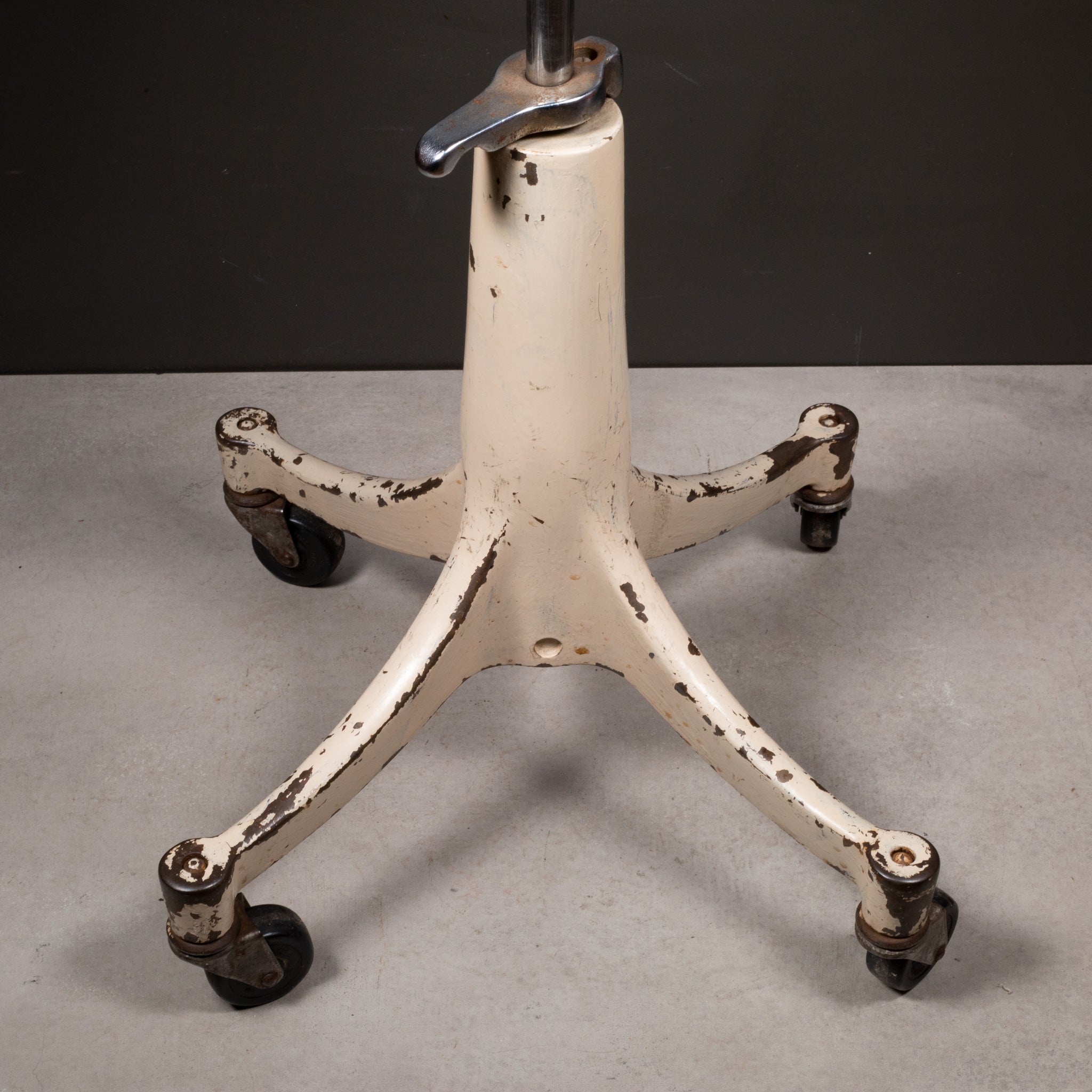 Adjustable Bausch & Lomb Optometrist Stool c.1930 | S16 Home