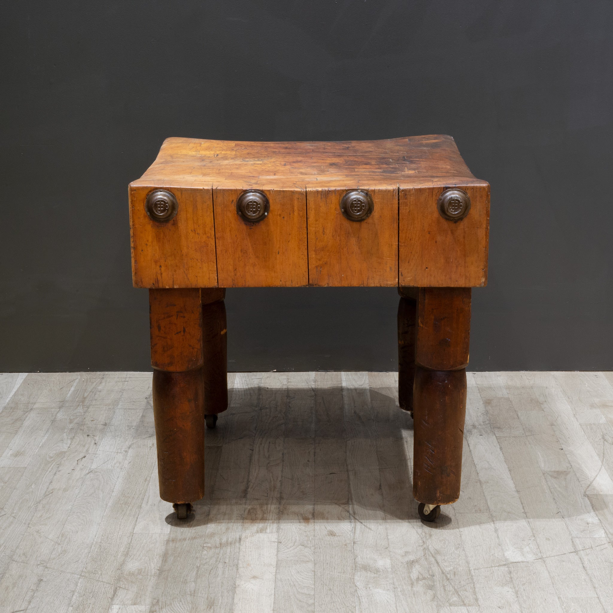 Early 20th c. Maple Butcher Block c.1930 | S16 Home