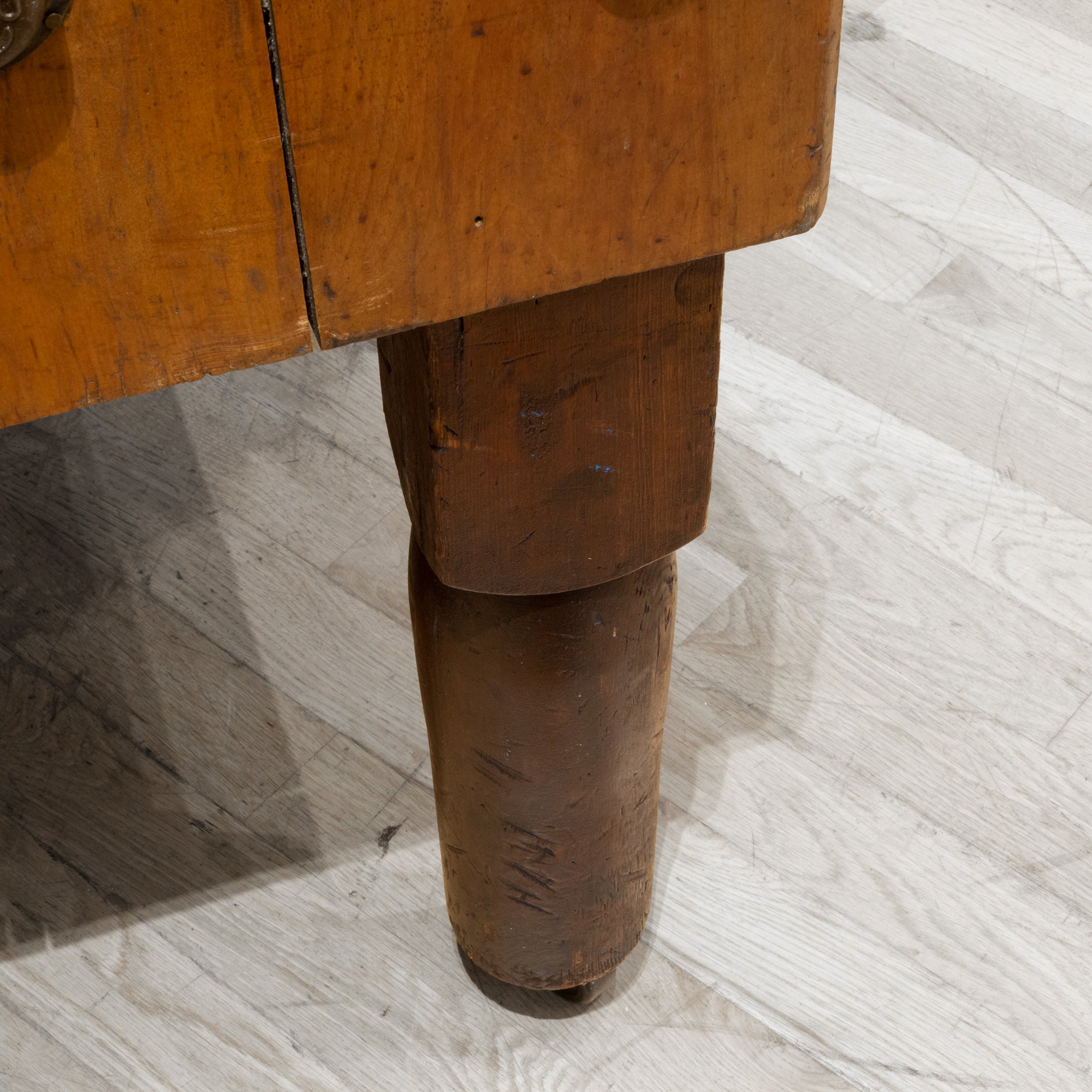 Early 20th c. Maple Butcher Block c.1930 | S16 Home