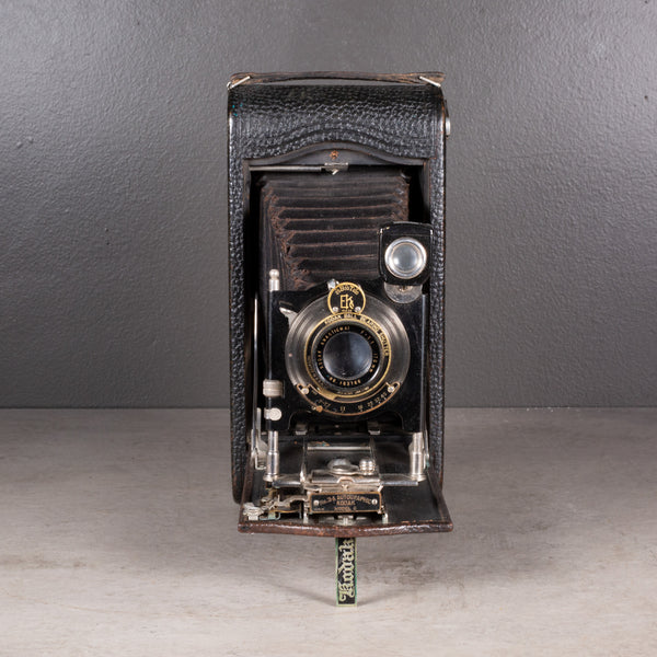 Large Antique Kodak Folding No. 3A Camera with Original Leather Case c ...