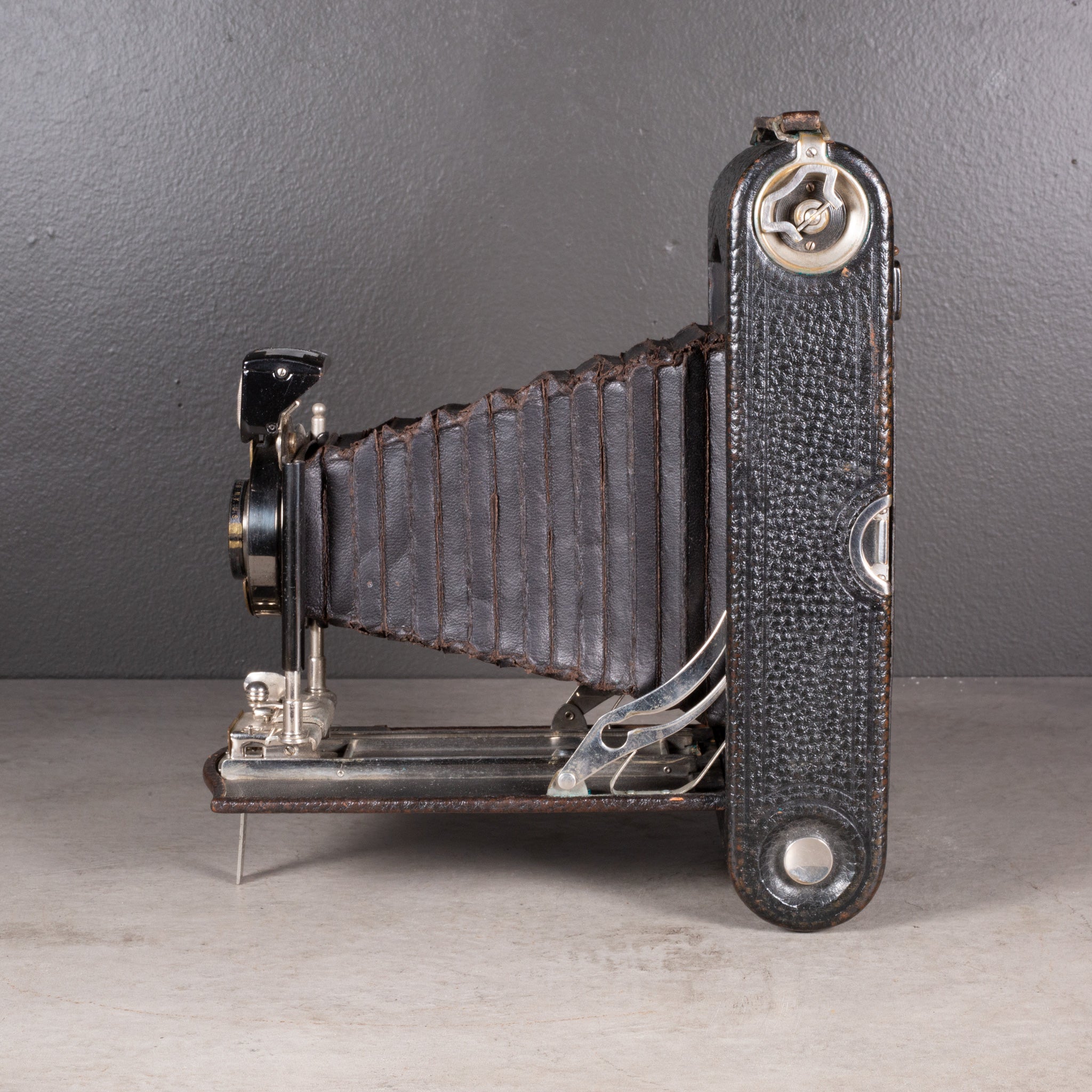 Large Antique Kodak Folding No. 3A Camera with Original Leather Case c ...