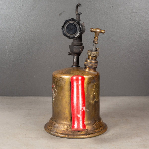Antique Brass Plumber's Blowtorch c.1920 | S16 Home