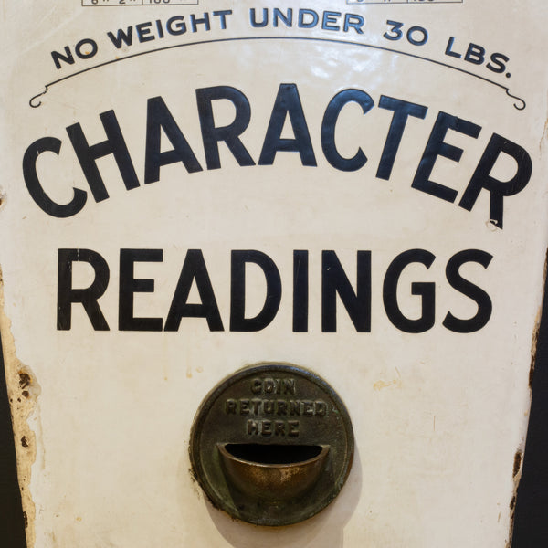 Art Deco Porcelain and Bronze Fortune Teller and Weight Scale c.1930 ...