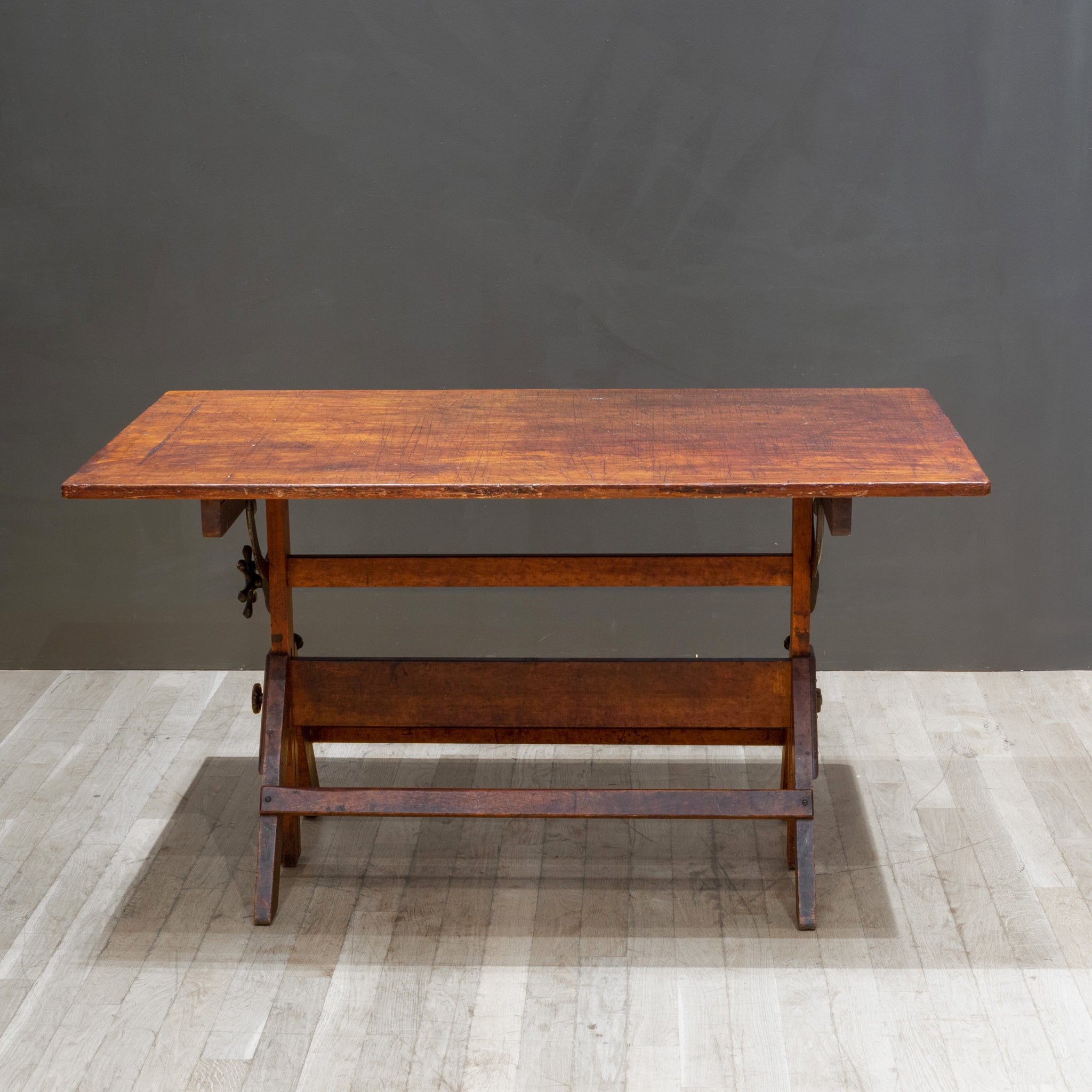 Antique Hamilton Mfg. Co. Drafting Table c.1930 | S16 Home