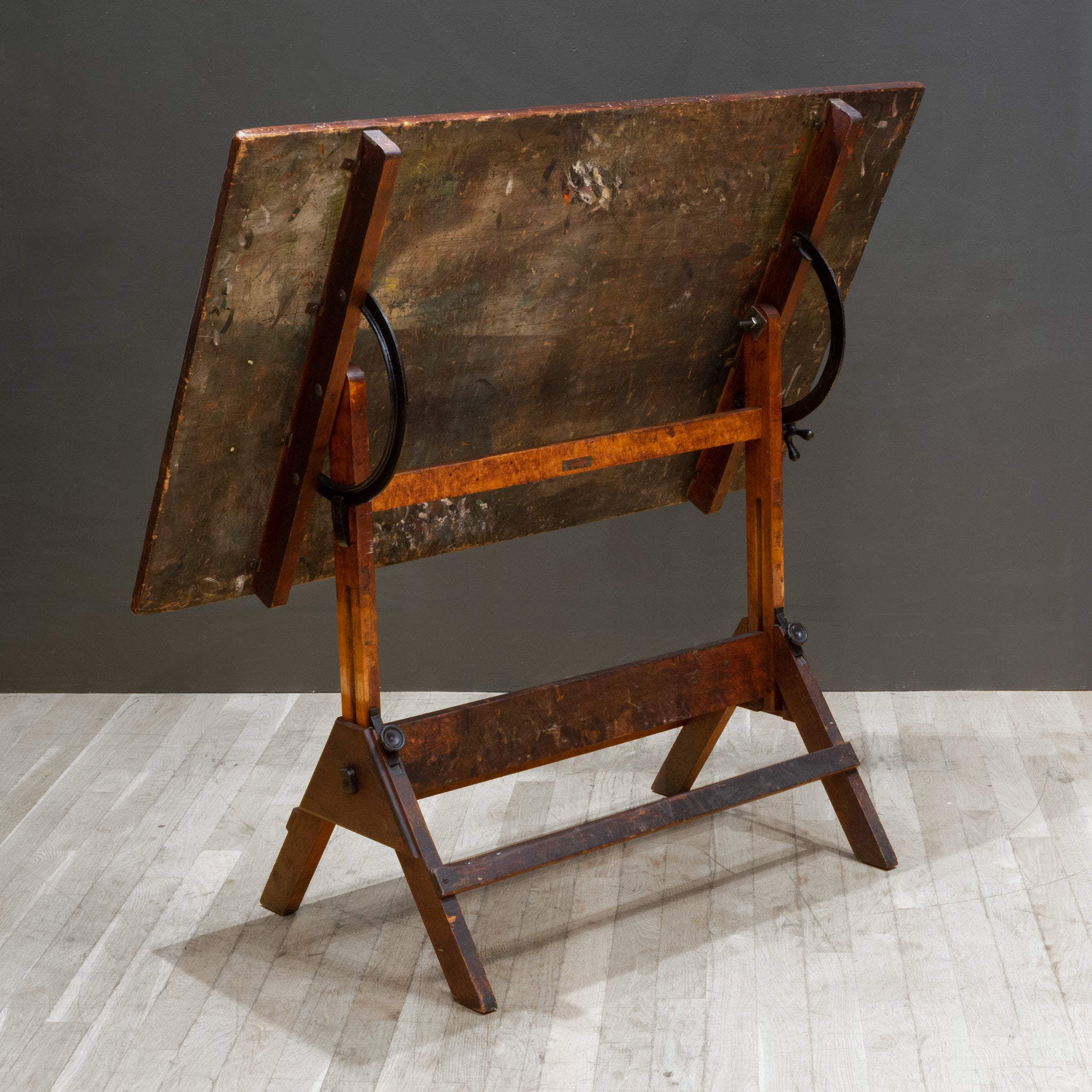 Antique Hamilton Mfg. Co. Drafting Table c.1930 | S16 Home