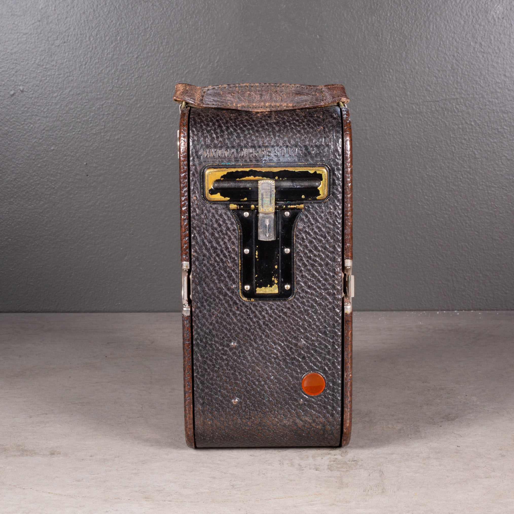 Large Antique Kodak No. 2C Folding Pocket Camera with Original Leather ...