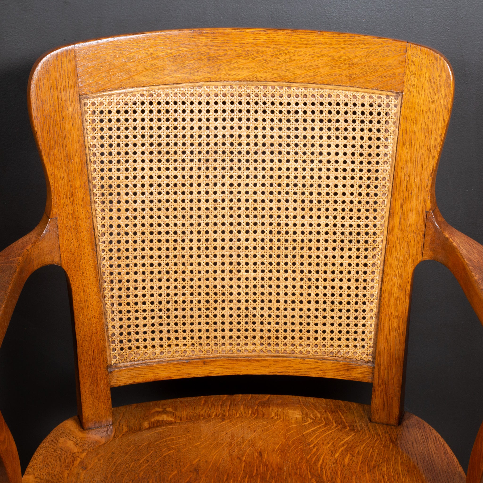 Antique Adjustable Milwaukee Chair Company Swivel Desk Chair c.1910 ...
