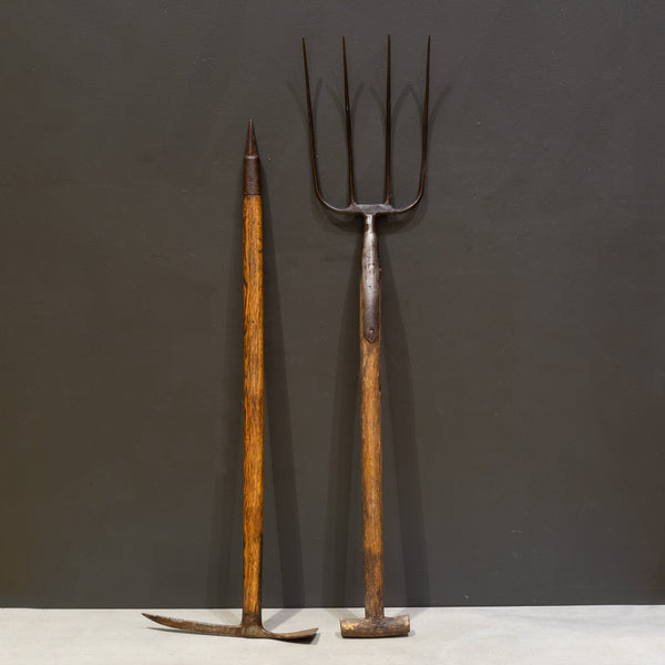 WWll Era Ice US Army Ames Ice Ax and Pitchfork c.1940s | S16 Home