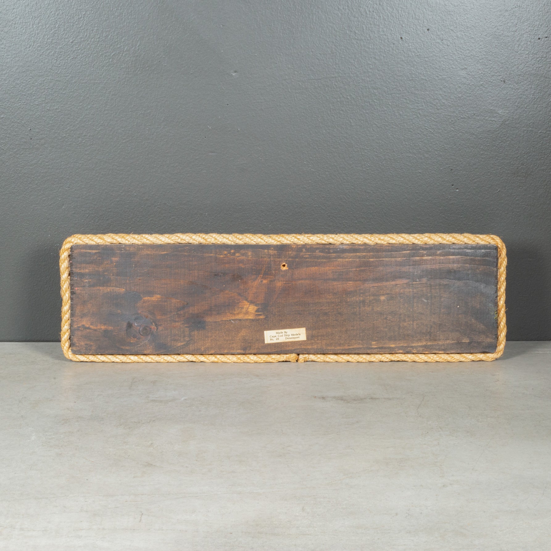 Hand Made Wooden Half Hull c.1950 | S16 Home