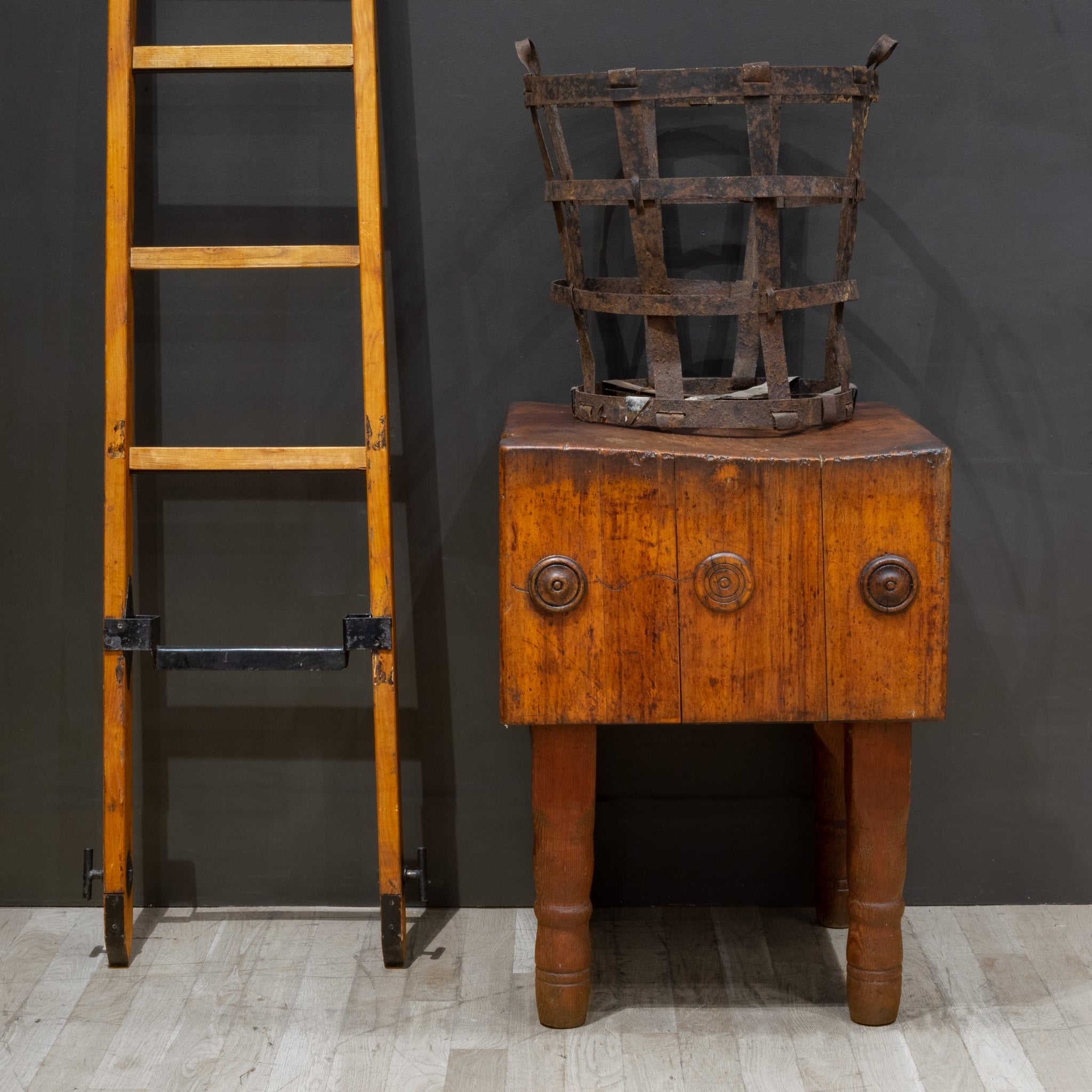 Early 20th c. Maple Butcher Block c.1930 | S16 Home