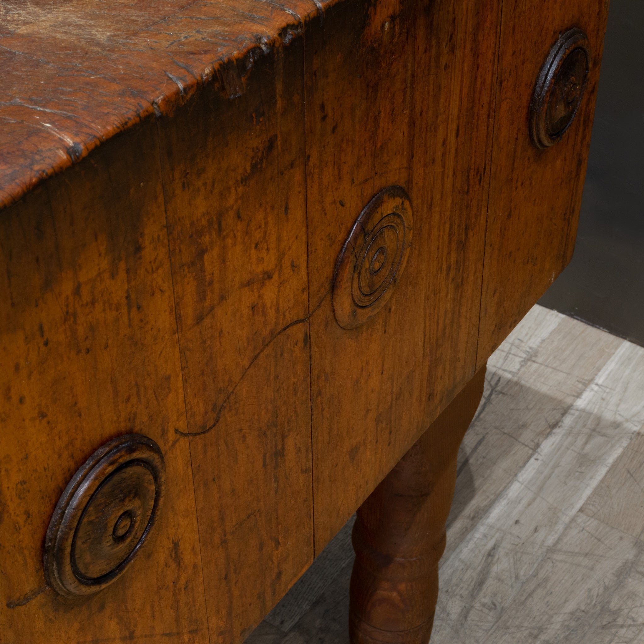 Early 20th c. Maple Butcher Block c.1930 | S16 Home