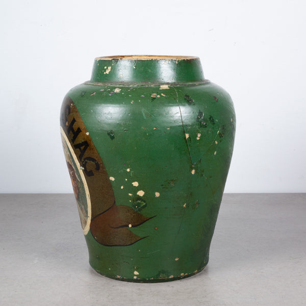 Antique Tobacconist Display Jar "Dark Shag" c.1920 | S16 Home