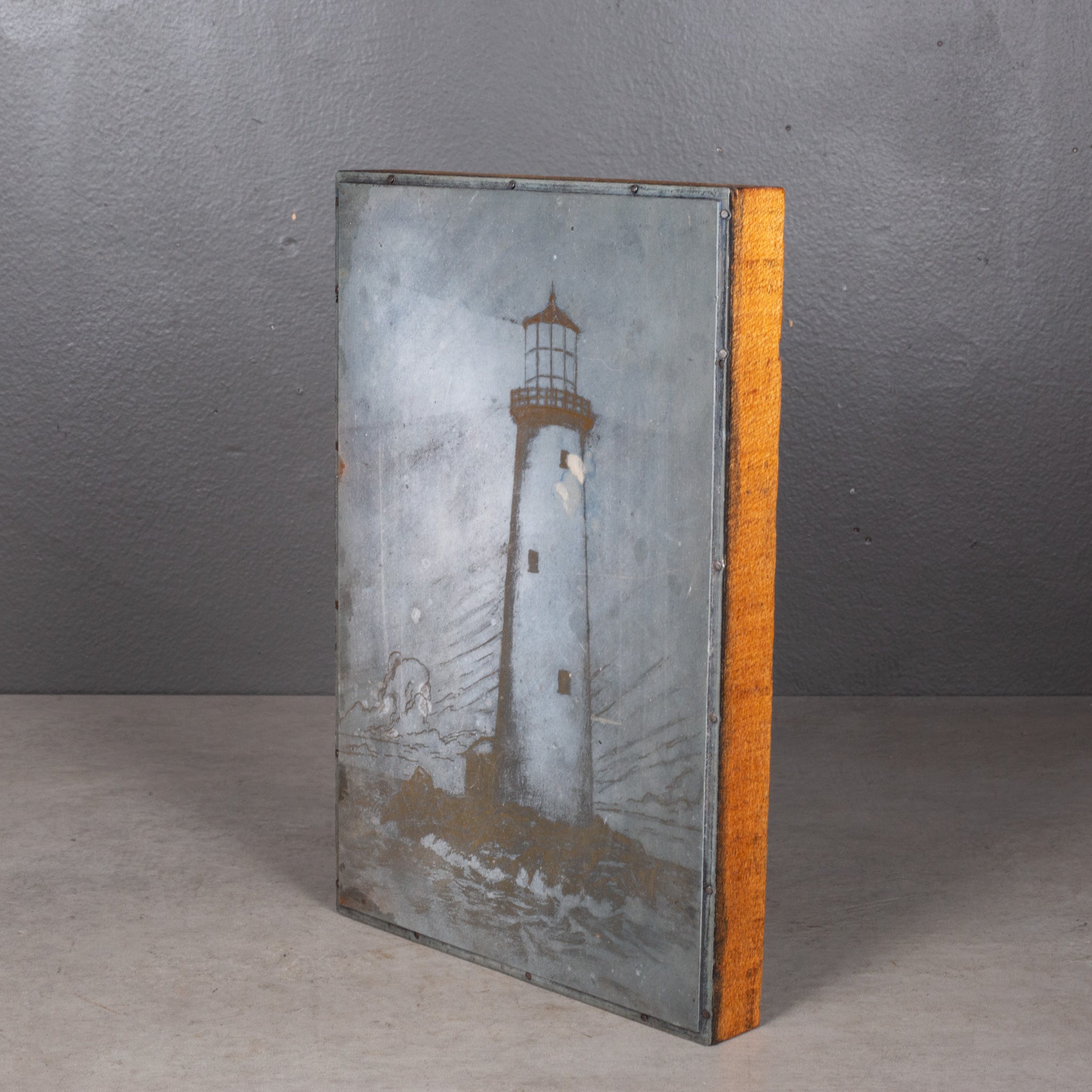 Large Vintage Typeset Advertising Print Block c.1950 | S16 Home