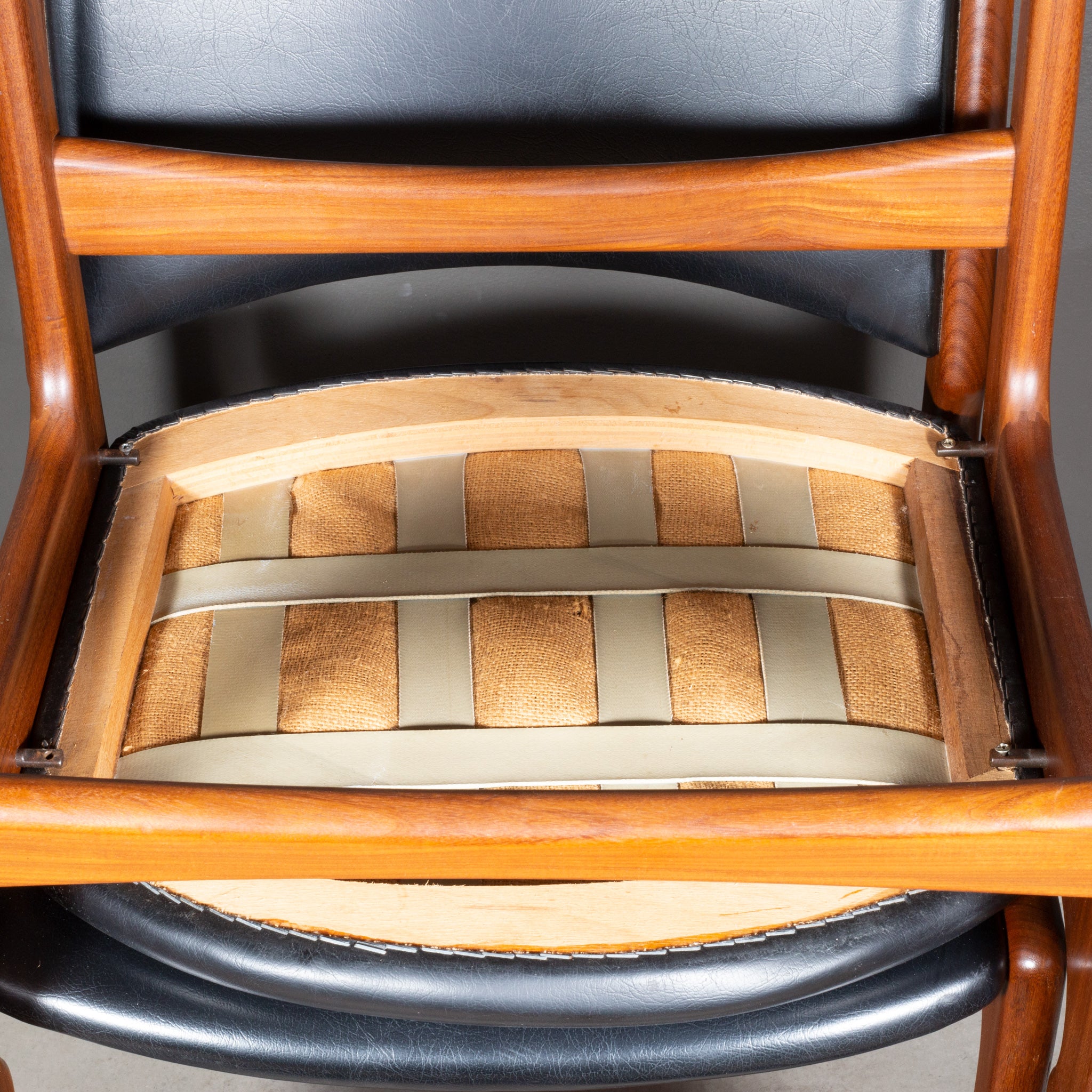 Mid-century Eric Buch for Povl Dinesen Teak Model 89 Dining Chairs c ...