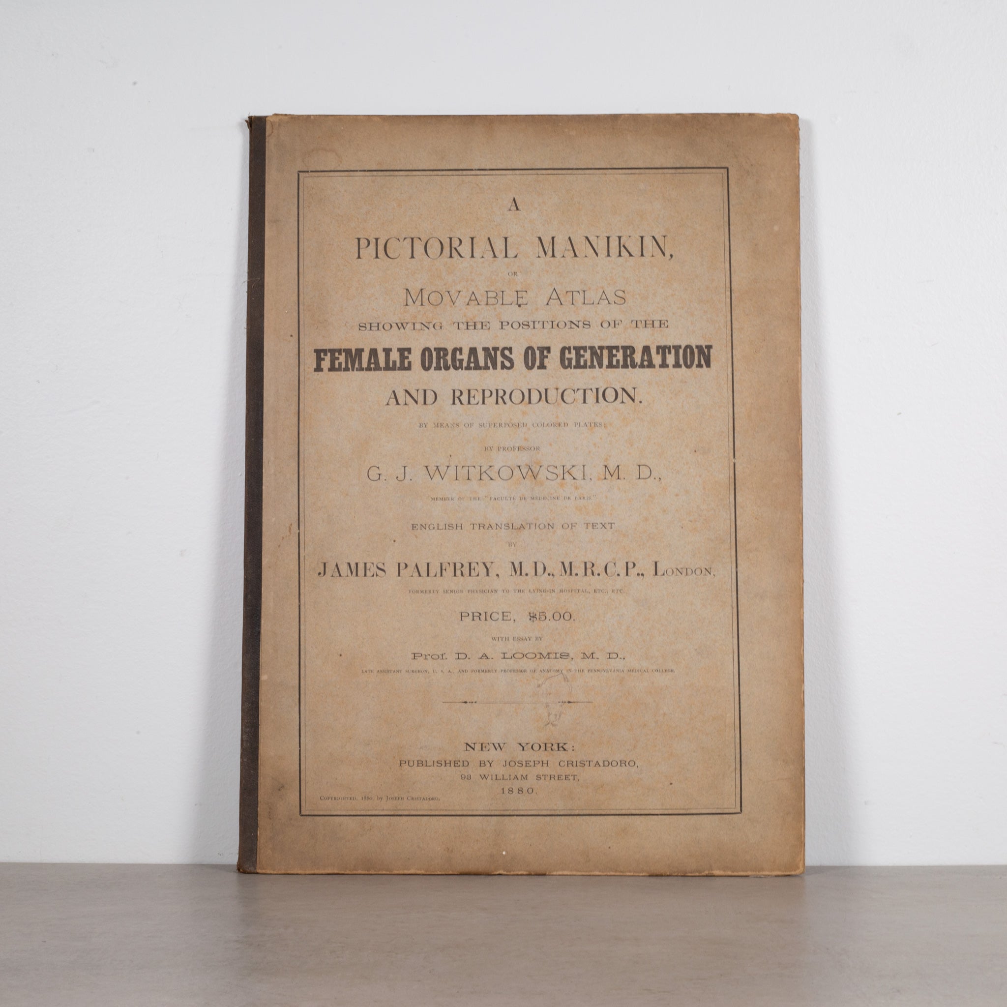 19th c. Medical Movable Atlas Book of the Human Body c.1880 | S16 Home