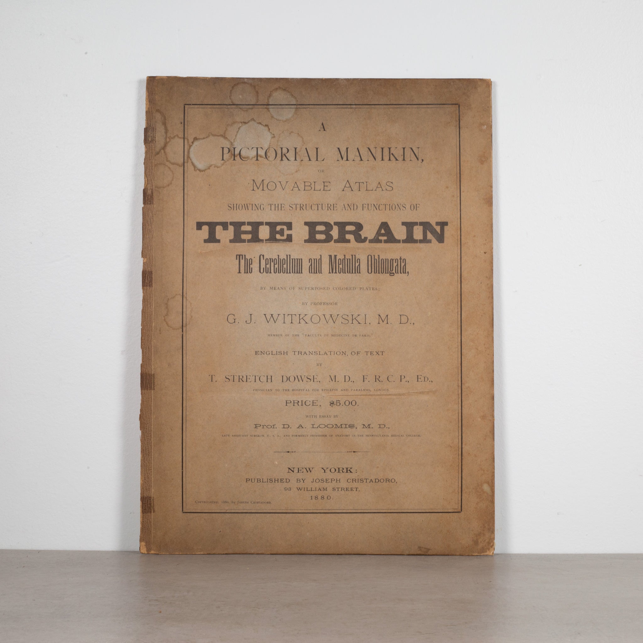 19th c. Medical Movable Atlas Book of the Human Body c.1880 | S16 Home