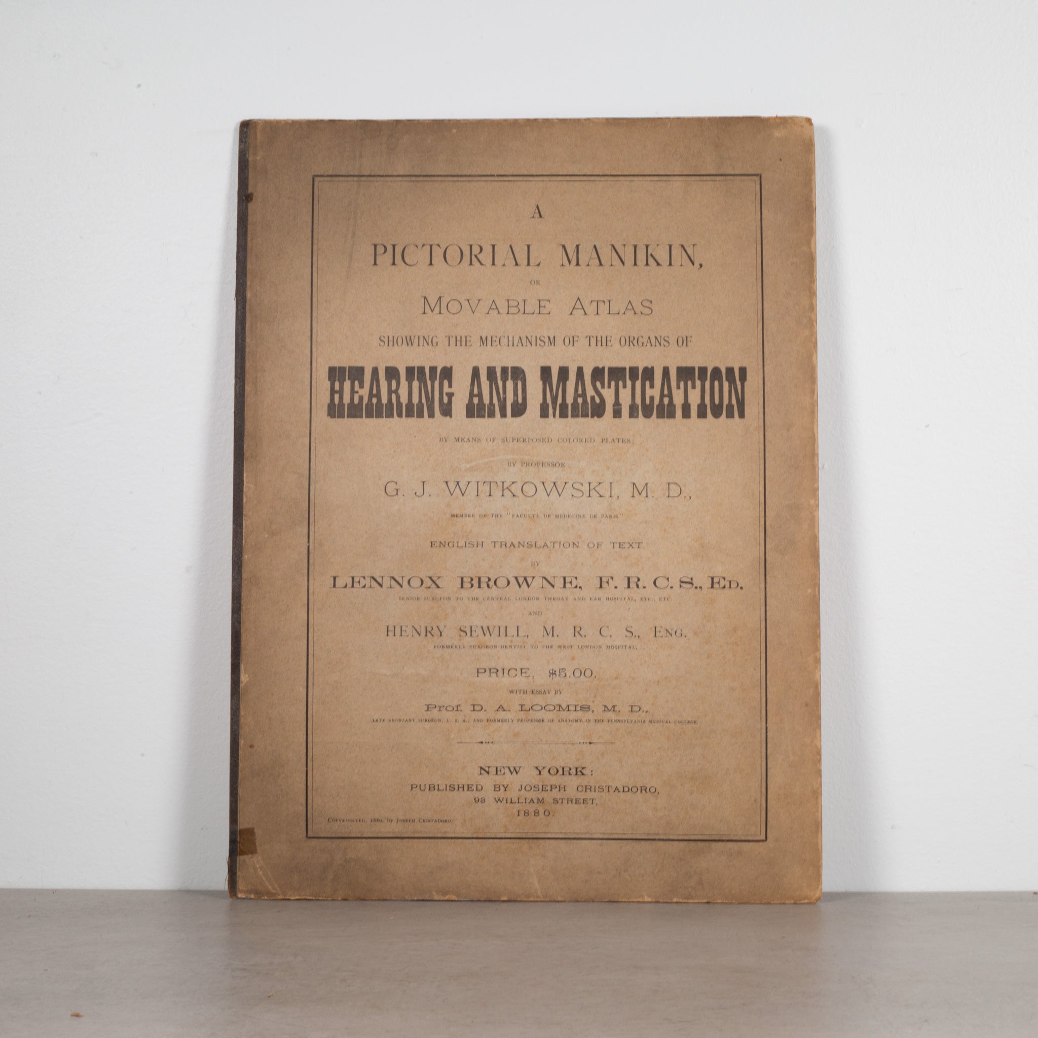 19th c. Medical Movable Atlas Book of the Human Body c.1880 | S16 Home