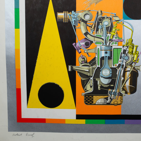 Peter Phillips, The Hunter, 1975, Screenprint, Artist Proof, Signed ...