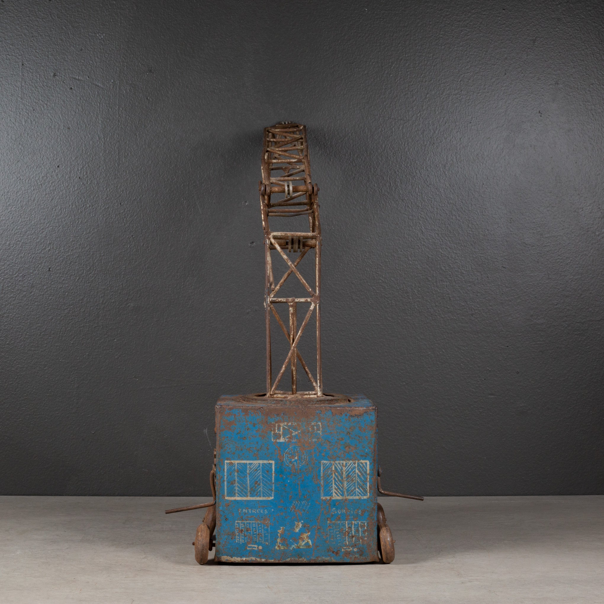 Antique French Toy Crane, c.1930 | S16 Home