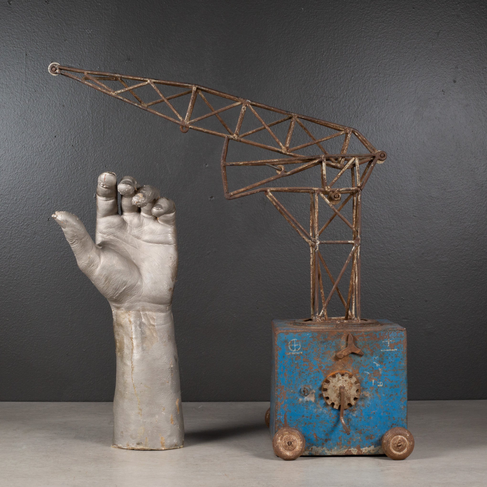 Antique French Toy Crane, c.1930 | S16 Home