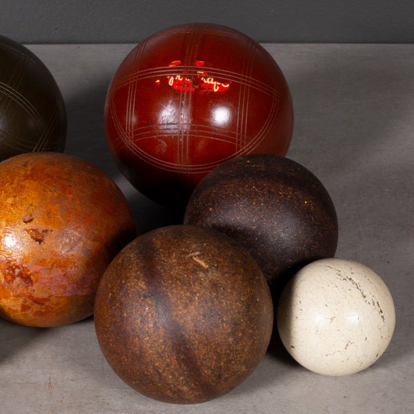 Collection of Vintage Bocci and Croquet Balls c.1970 | S16 Home