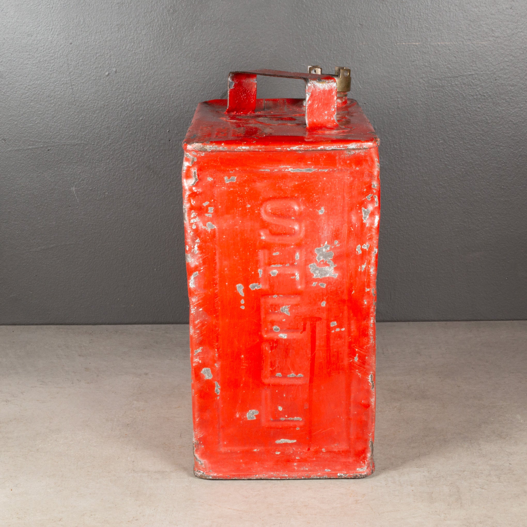 Vintage Shell Motor Spirit Petrol Can c.1940 | S16 Home
