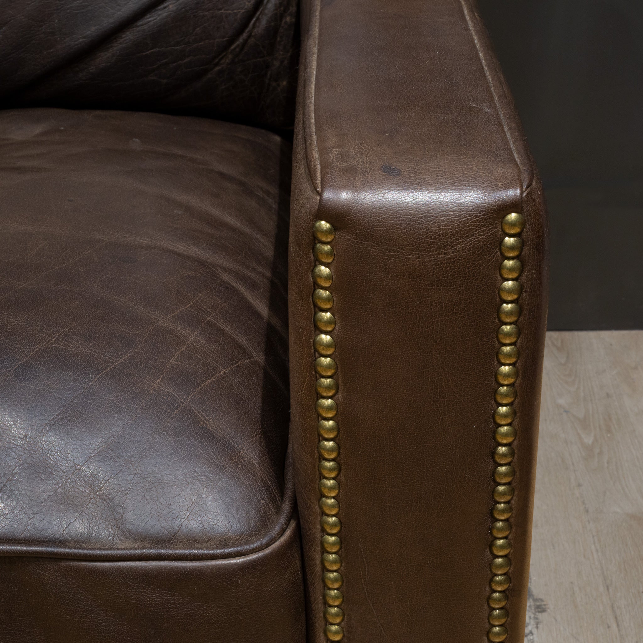 Timothy Oulton Viscount William Leather 3 Seater Sofa | S16 Home