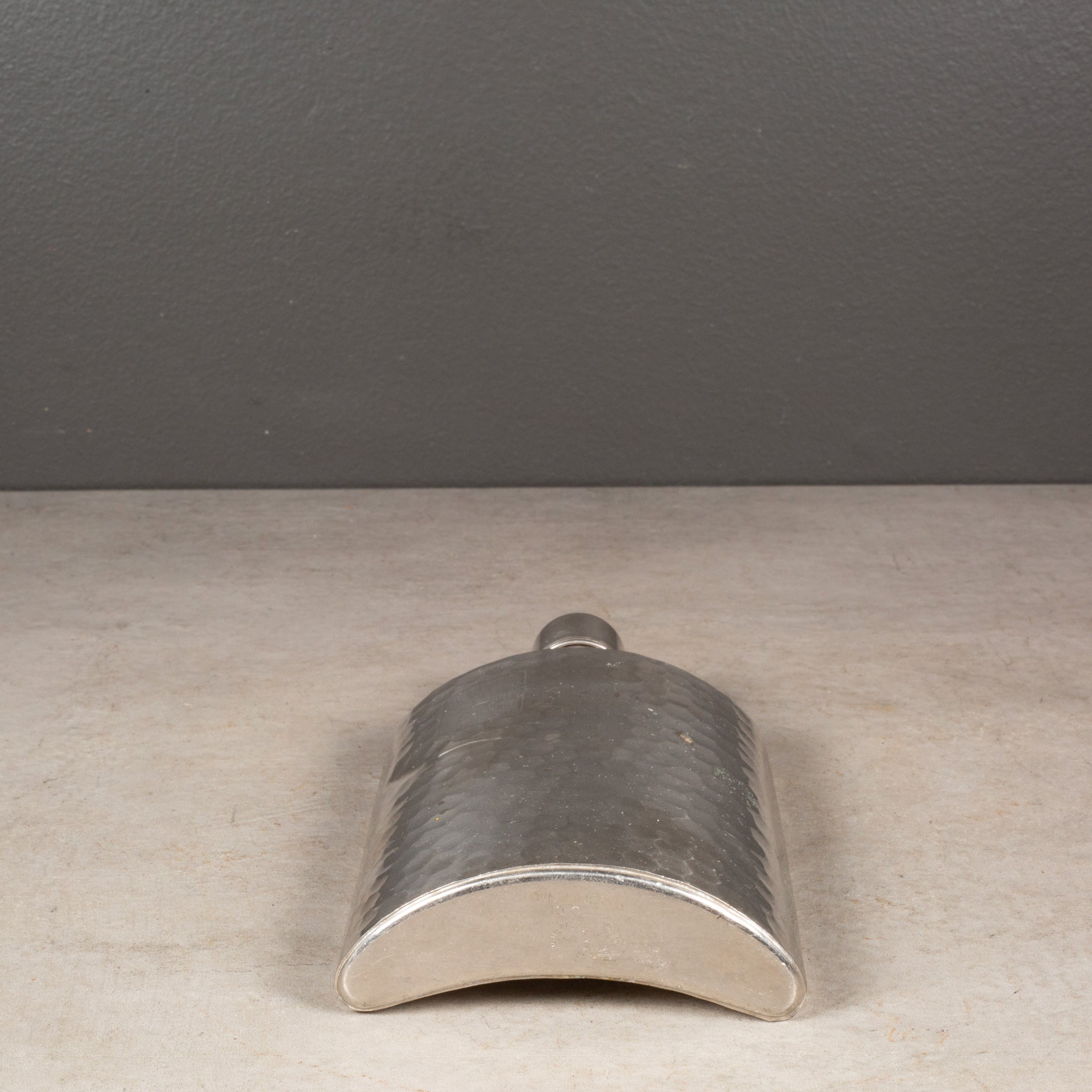 West German Hammered Flip Top Flask c.1940 | S16 Home