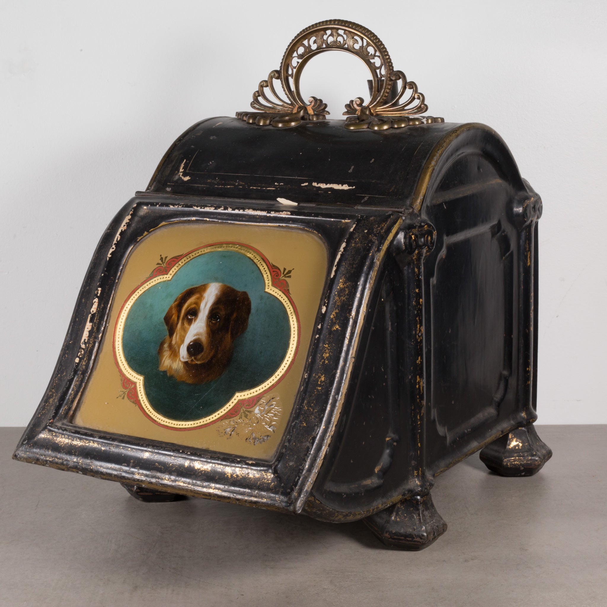 19th c. British Coal Scuttle c.1860 | S16 Home