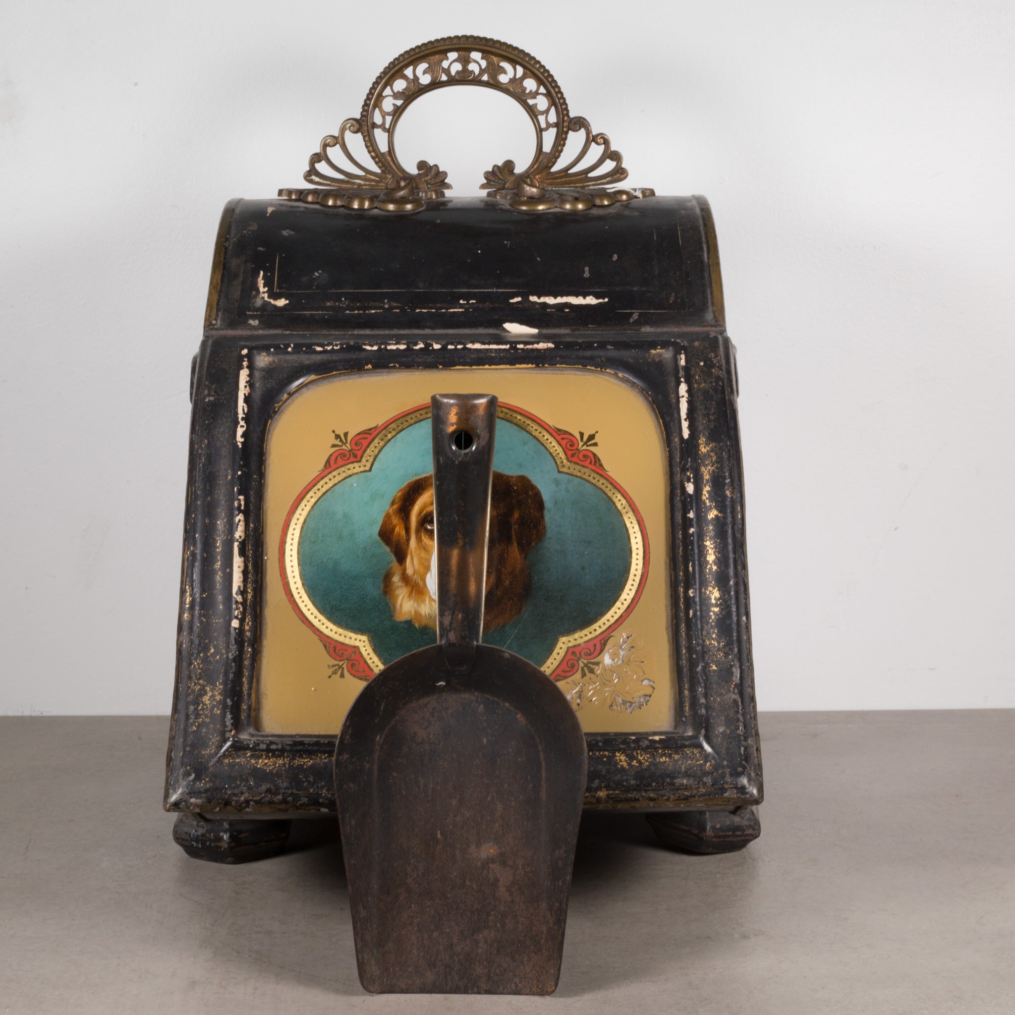 19th c. British Coal Scuttle c.1860 | S16 Home
