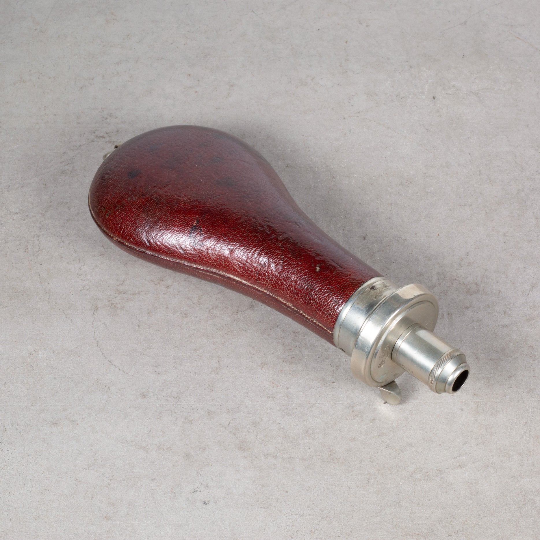 Mid 19th c. French Gun Powder Flask c.1856 | S16 Home