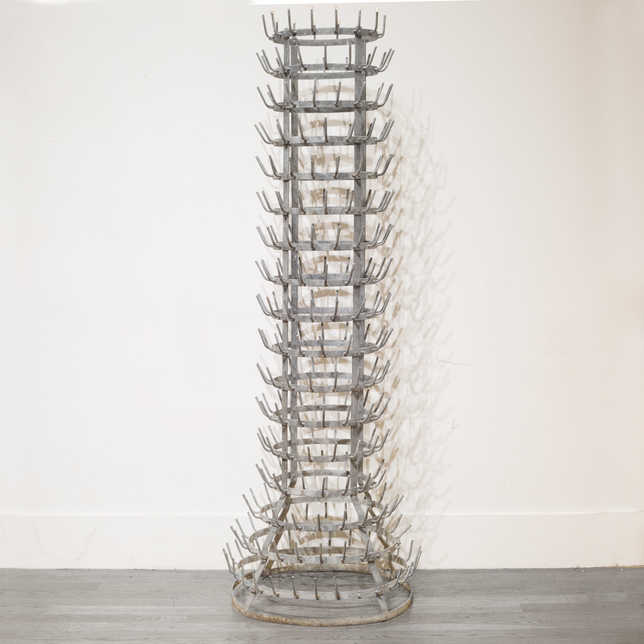 Monumental 19th c. French Bottle Rack c.1800s | S16 Home