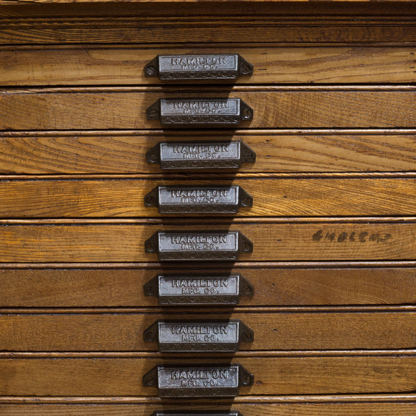 Late 19th c. Industrial Typesetter's 15 Drawer Cabinet c.1890 | S16 Home
