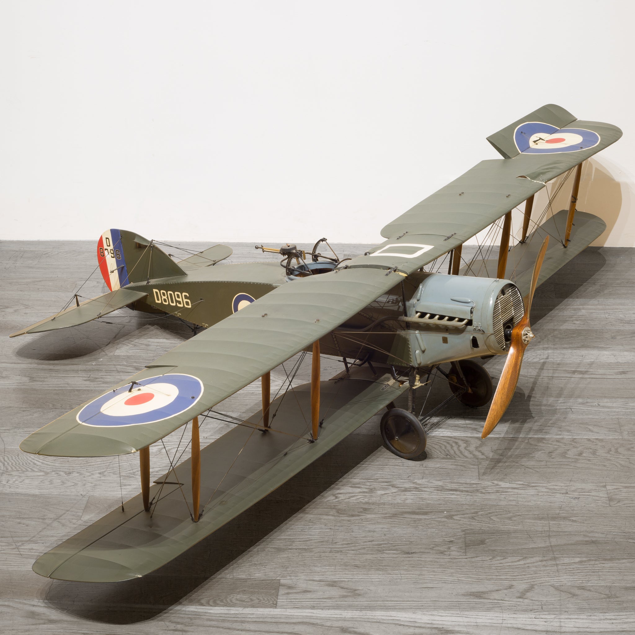 Large Hand Made Replica Bristol F.2b Fighter Model Airplane c.1930 ...