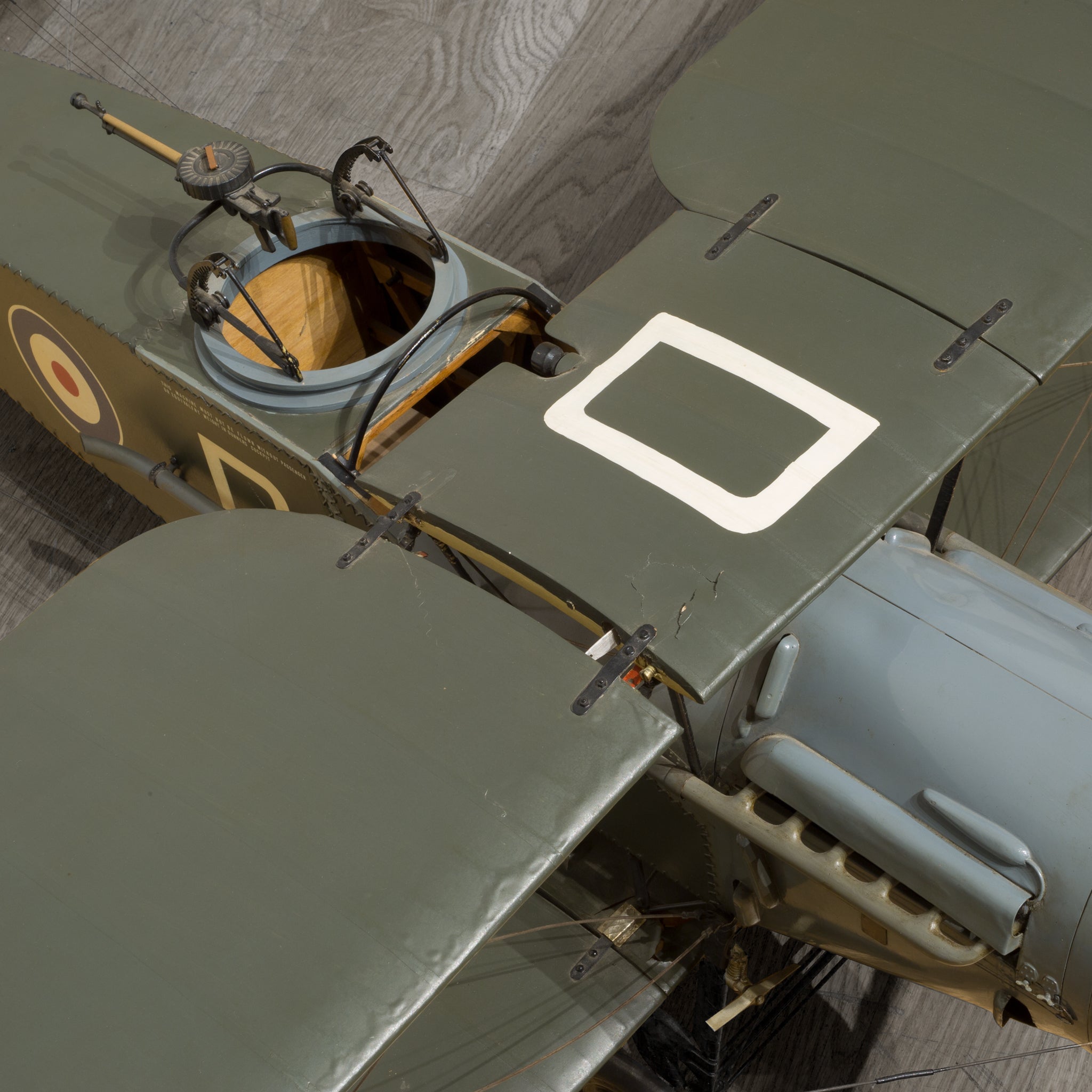 Large Hand Made Replica Bristol F.2b Fighter Model Airplane c.1930 ...