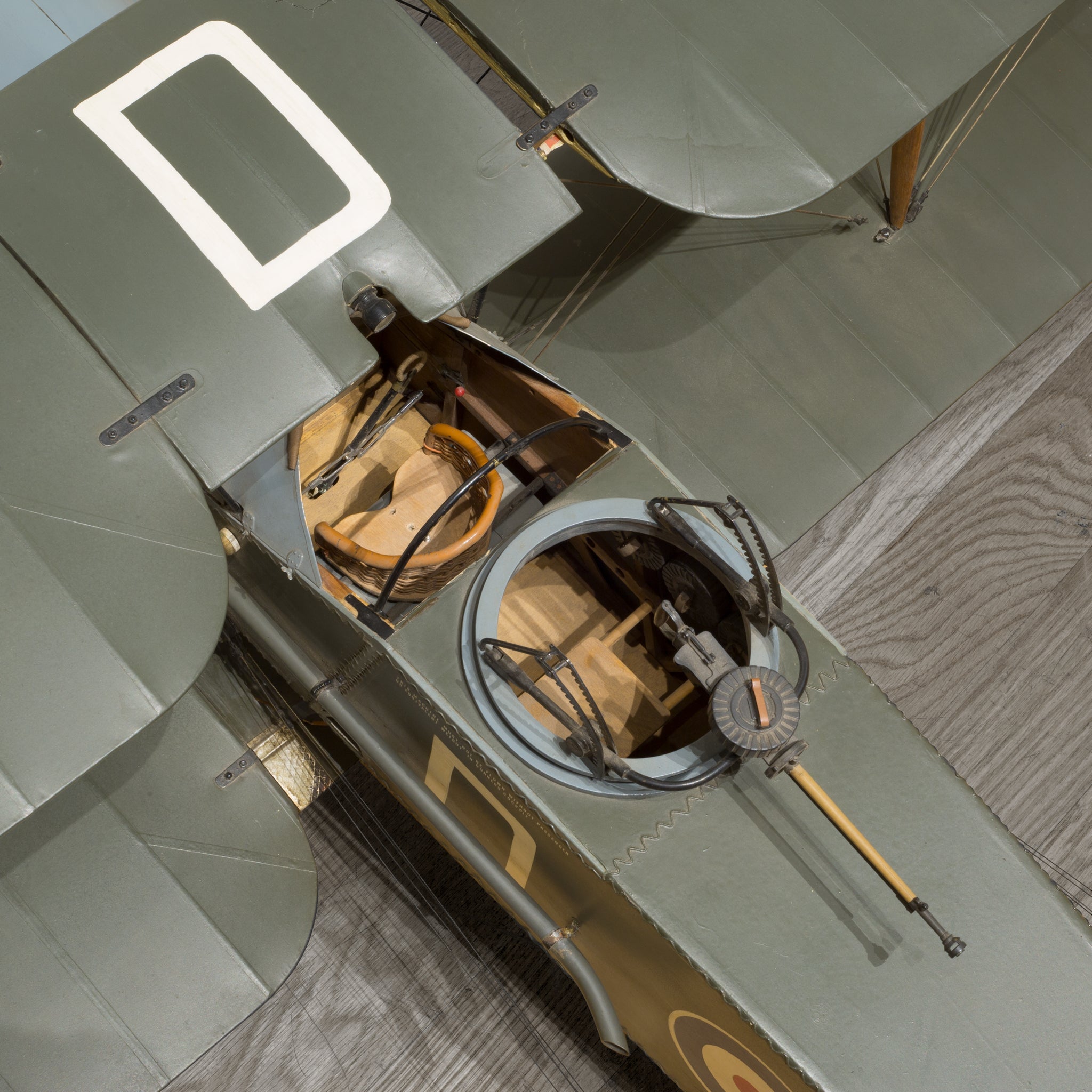 Large Hand Made Replica Bristol F.2b Fighter Model Airplane c.1930 ...