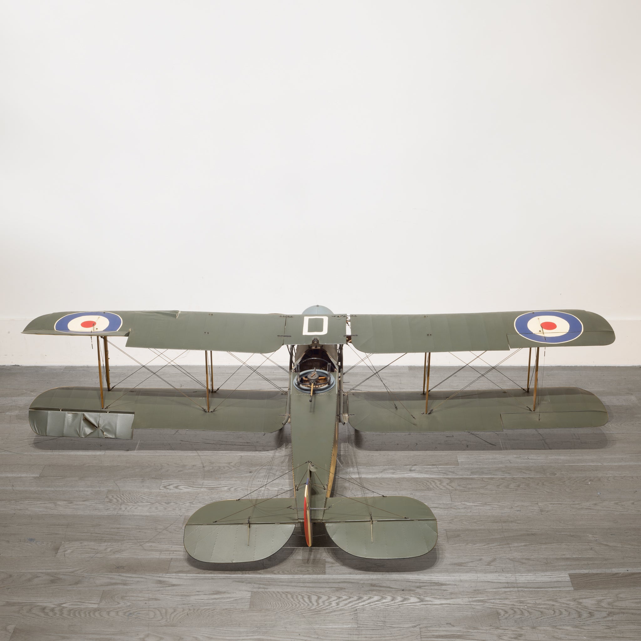 Large Hand Made Replica Bristol F.2b Fighter Model Airplane c.1930 ...
