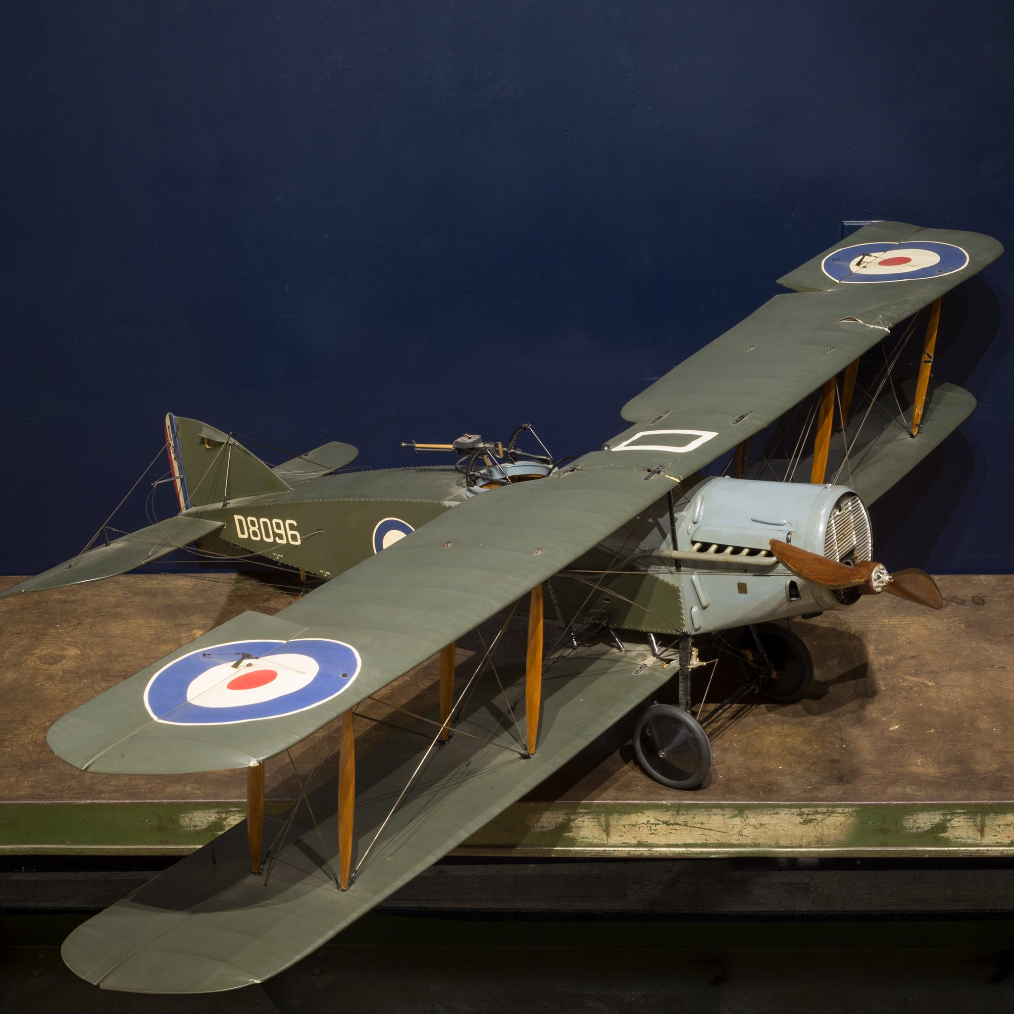 Large Hand Made Replica Bristol F.2b Fighter Model Airplane c.1930 ...
