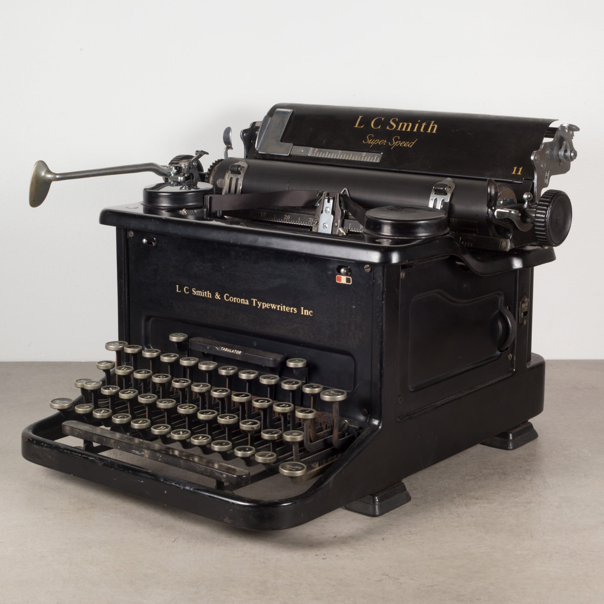Antique LC Smith & Corona Super Speed Typewriter c.1937 | S16 Home