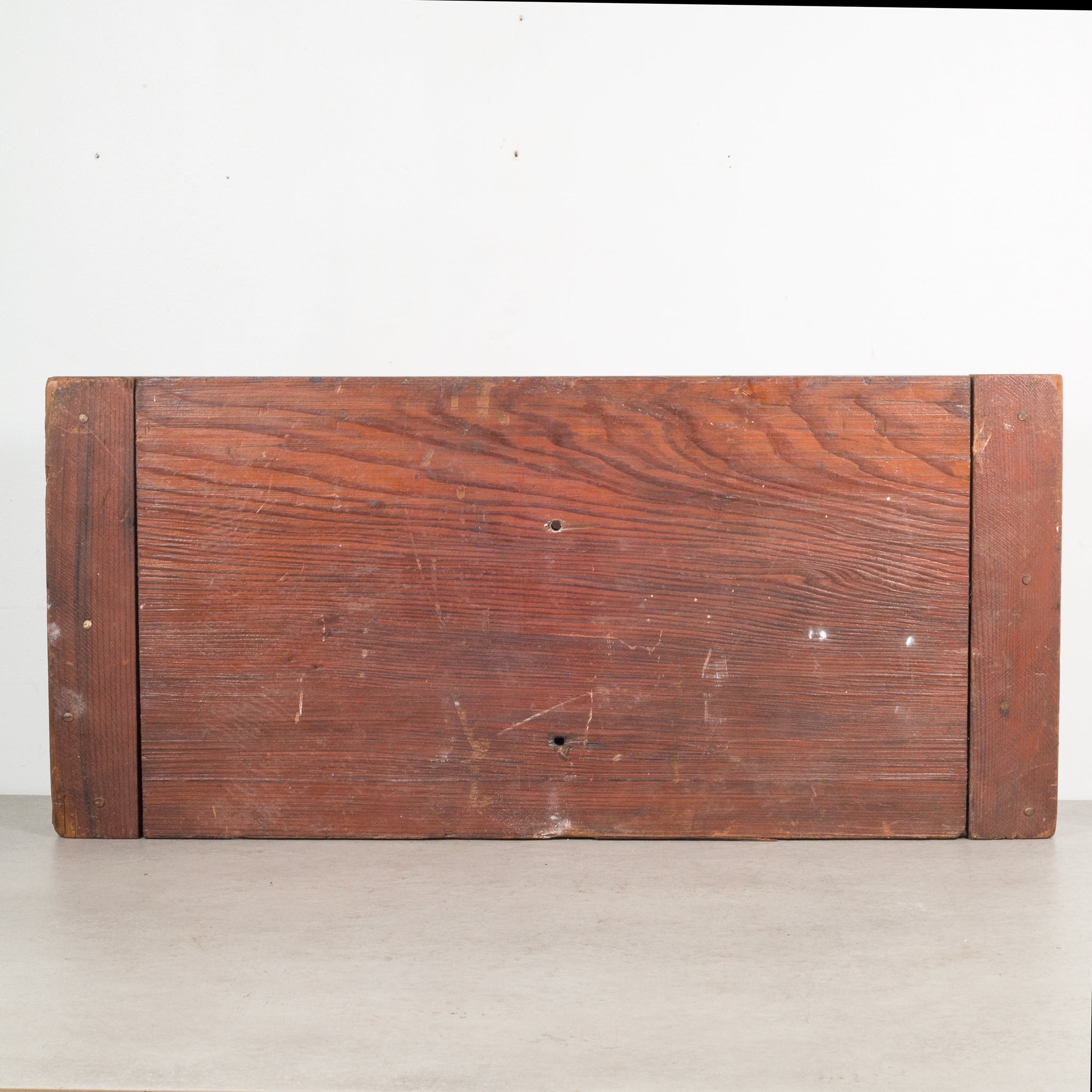 Hand Carved Wood "Deposit Trash Here" Sign c.1940 | S16 Home