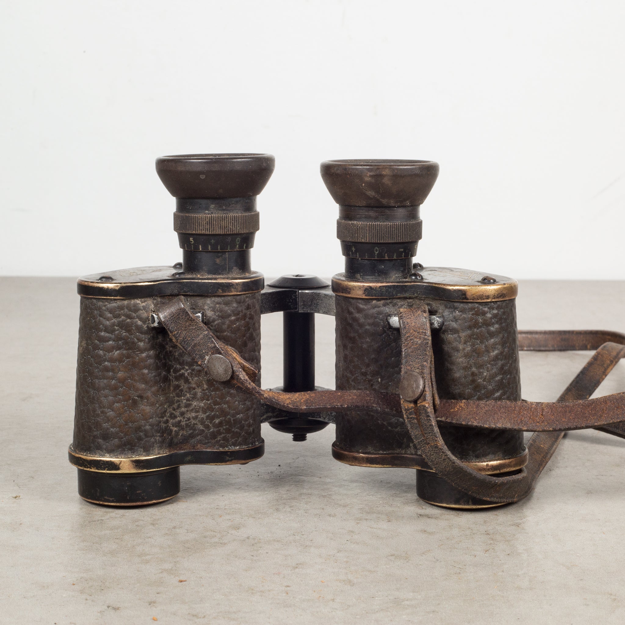 World War 1 German Imperial Army Infantry Leather Binoculars c.1918 ...