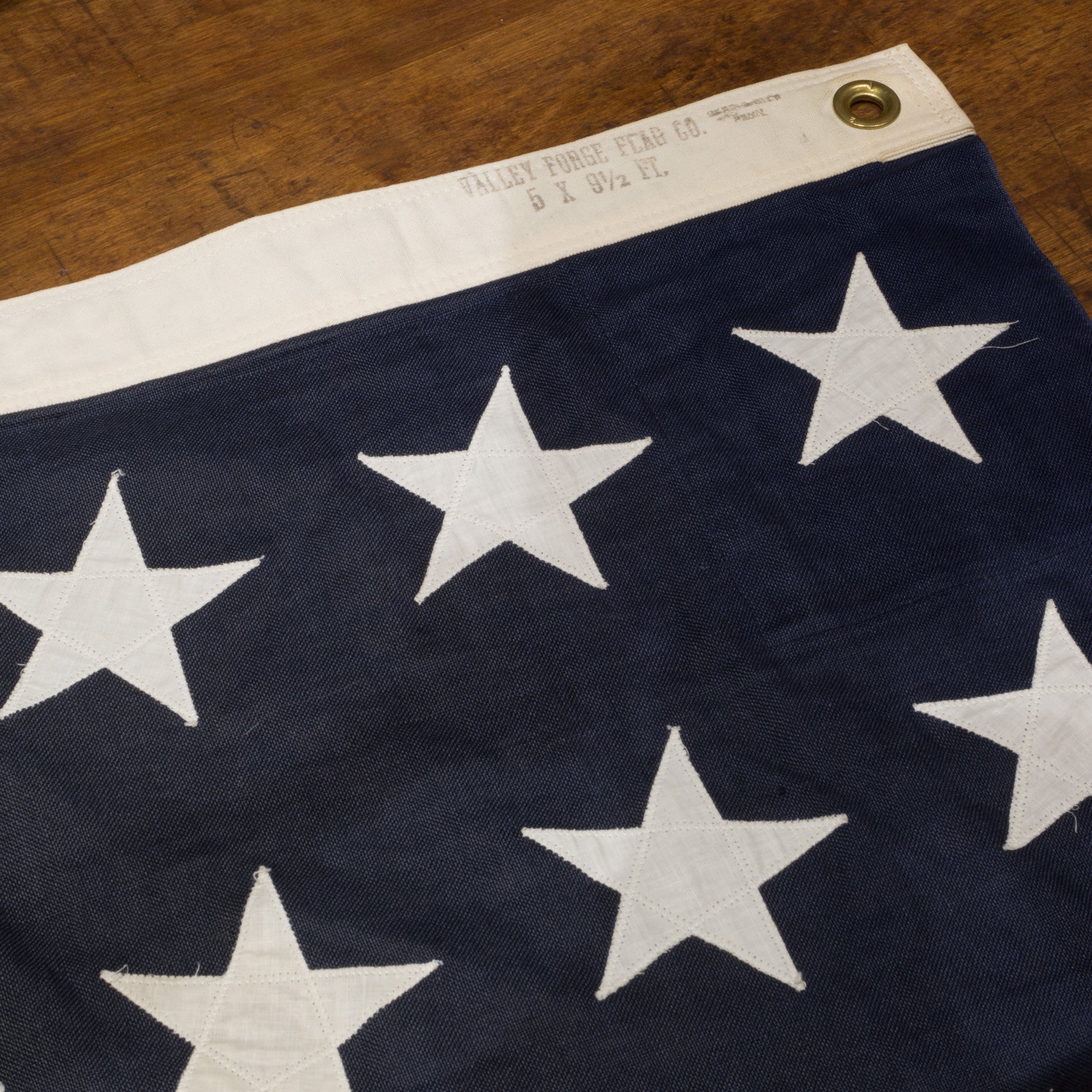 Early 20th c. Monumental American Flag with 48 Stars c.1940-1950 | S16 Home