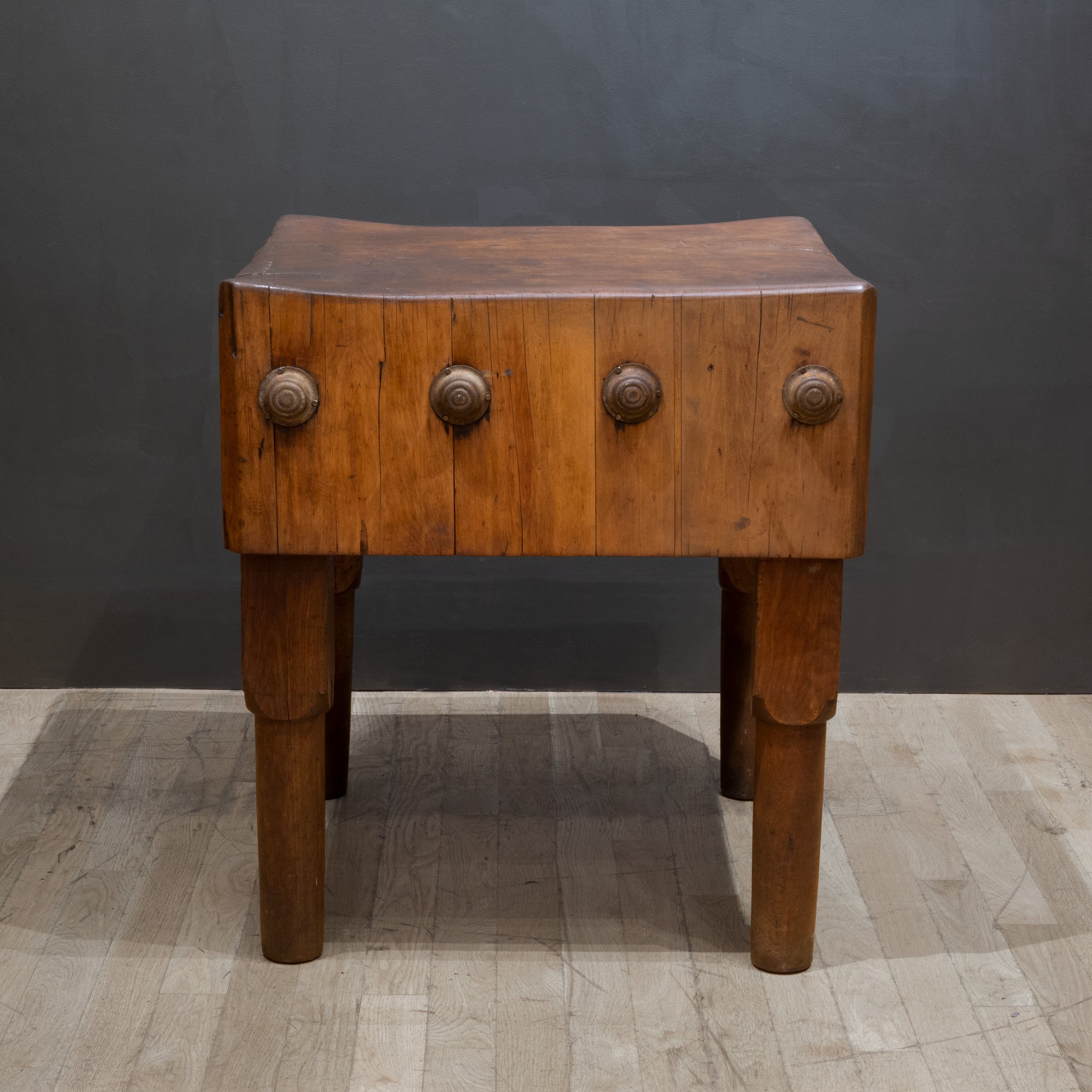 Early 20th c. Michigan Maple Block Co Butcher Block c.1930 | S16 Home