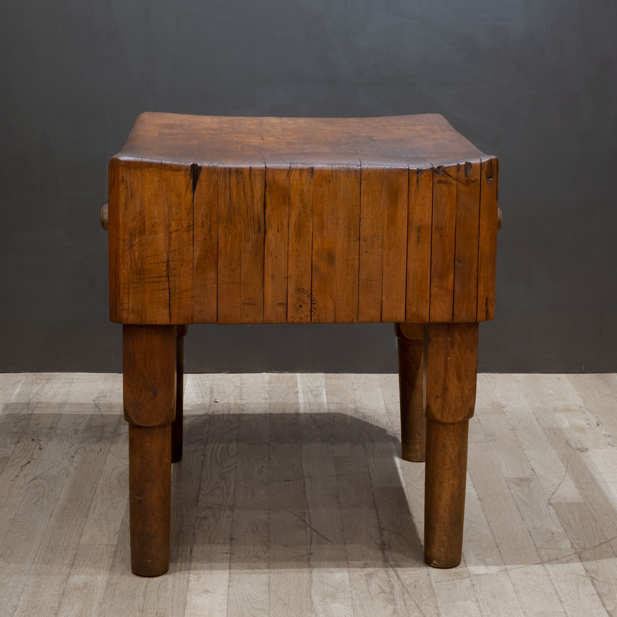 Early 20th c. Michigan Maple Block Co Butcher Block c.1930 | S16 Home