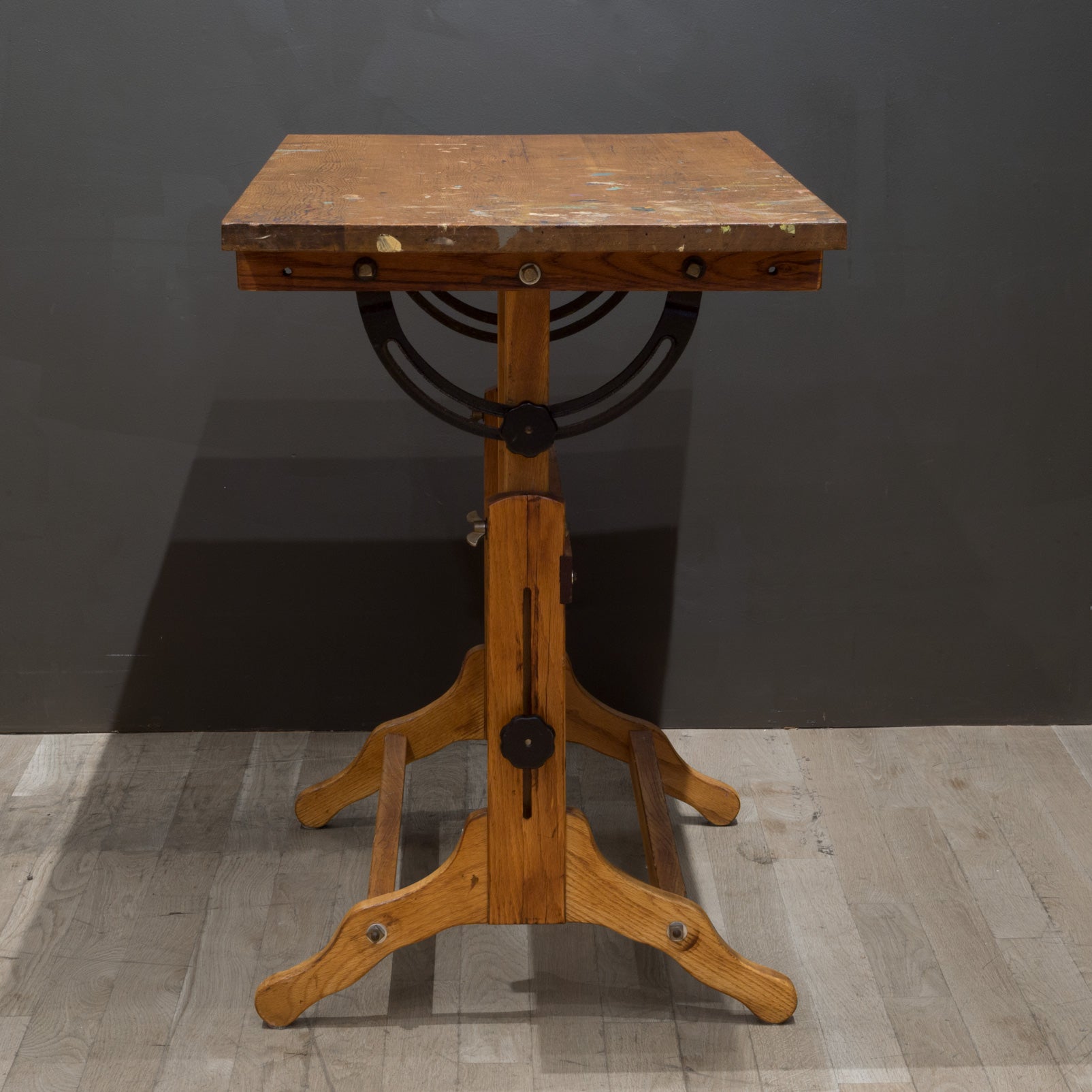 Antique Adjustable Wood Drafting Table c.1940 | S16 Home